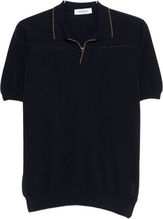 Gran Sasso Homme, Tops, Bleu, Taille: 2XL Polo Tennis