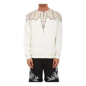 Marcelo Burlon Homme, Sweatshirts et sweats &agrave; capuche, Beige, Taille: XL SweaT-shirt