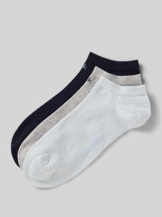 Calvin Klein Sneakersocken mit Label-Detail im 3er-Pack
