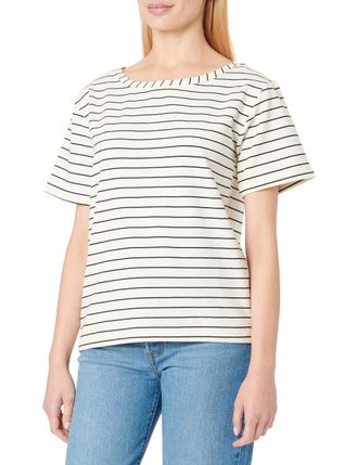 Unmade Copenhagen Womens LIA Tee T-Shirt, Navy, S