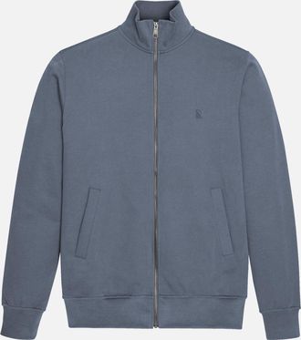 recolution Recolution Herren vegan Sweatjacke Camphor Taubenblau