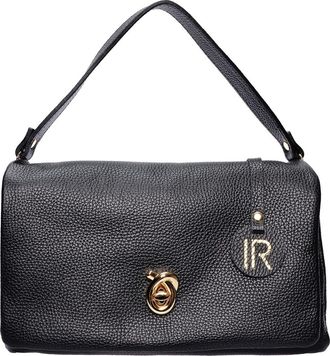 Isabella Rhea Schwarz Rindsledertasche