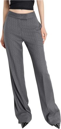 Ga&euml;lle Paris Femme, Pantalons, Gris, Taille: 36 FR Pantalone Dritto