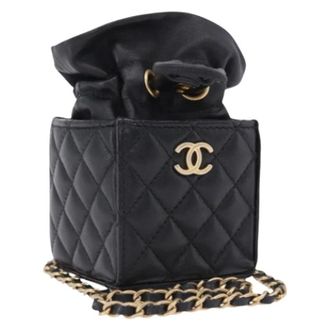 Chanel Pre-owned Vintage Pouch - Femme - Pre-owned - Noir - Taille: ONE Size