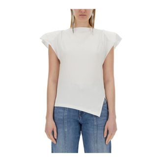 Isabel Marant Sebani T-Shirt - - Tops - Damen - Wei&szlig; - M