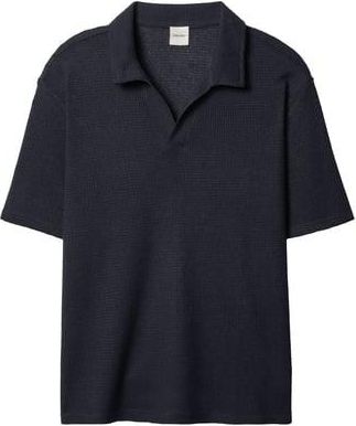 Calvin Klein Polo droit manches courtes textur&eacute;