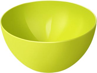 Rotho Caruba kleine Schüssel 3l, Kunststoff (PP) BPA-frei, grün, 3l (22,5 x 22,5 x 11,0 cm)