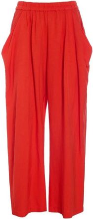 Bitte Kai Rand Femme, Pantalons, Rouge, Taille: 42 FR Wide Pantalons