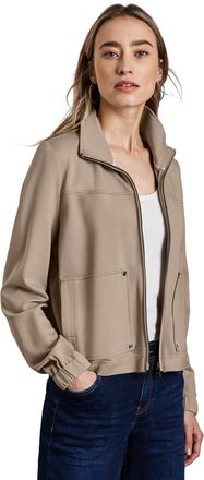 Street One Damen A212499 Jacke Im Loose Fit, Safari Beige, 44 EU