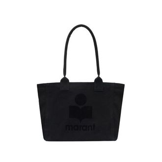 Isabel Marant Sac cabas Yenky Zipped &agrave; logo en coton