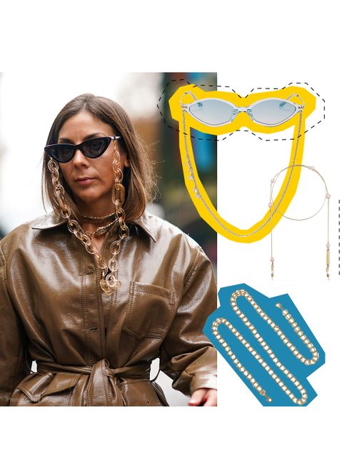 tendance 2020 Chaine lunettes