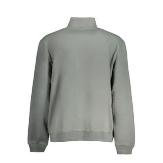 Napapijri Cotton-Blend Zip Sweatshirt - Green
