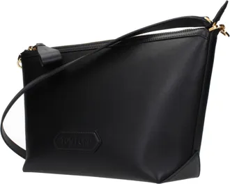 Tom Ford Leather Crossbody Bag - Black