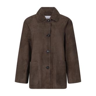 Max Mara Wildlederjacke - - Jackets - Damen - Braun - M