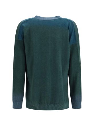 Mirror in the Sky Womens Cardigan Ombr&eacute; Cashmere Shadow-Timber (capra Hircus) Shadow/timber Sweater