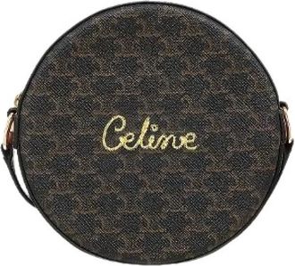Celine Sac bandouli&egrave;re vintage Pre-owned - Femme - Pre-owned - Brun - Taille: ONE Size