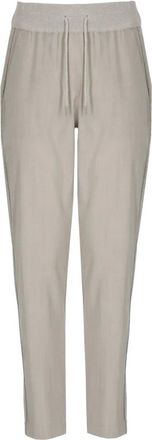 PANICALE Panicale, Femme, Pantalons, Beige, Taille: 42 FR Pantalon en m&eacute;lange de laine
