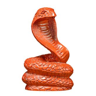 Pretyzoom Handgeschnitzte Schlangenstatue Aus Holz Schlangenfiguren Tierskulptur 2025 Jahr Der Schlange Chinesisches Neujahr Ornamente Heimdekoration
