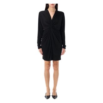 Anine Bing Mini Kleid Mathilde - - Dresses - Damen - Schwarzk - XS