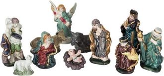 Paris Prix FEERIC CHRISTMAS Santons De Noel en Céramique 11PCS