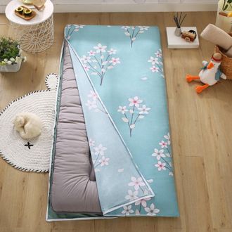 Generic Maschinenwaschbarer Futon-Bodenmatratzenbezug,Bezug Aus 100% Baumwolle Mit Rei&szlig;verschluss F&uuml;r Traditionelle Japanische Futon-Matratze,Tatami-Matratzen