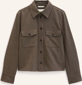 Marc O'Polo Marc Opolo Flanellhemd braun