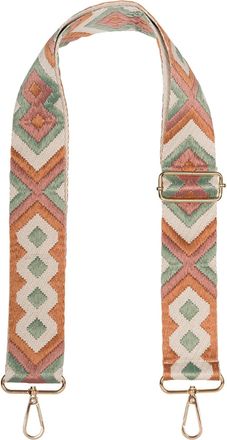 styleBREAKER Taschenzubeh&ouml;r Wechsel Taschengurt Ethno Muster bunt
