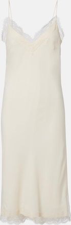 R&oacute;he R&oacute;he Robe nuisette &agrave; finitions en dentelle