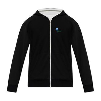 Kenzo Tulip Reversible Zip Up Hoodie - - Sweatshirts & Hoodies - Herren - Schwarzk - M