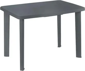 Progarden TISCH HARZSTRAHLER ANTHRAZIT 101x68 CM