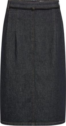 Mos Mosh MOS Mosh, Femme, Jupes, Bleu, Taille: W30 MMC Cynthia Jupe trap&egrave;ze