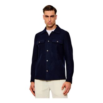 Eleventy Overshirt - - Jackets - Herren - Blau - 3XL