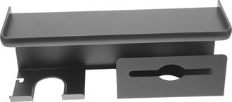 Artibetter Wandhalterung f&uuml;r Haartrockner Platzsparendes Organizer-regal Badezimmer-wandorganizer Robuste Konstruktion Einfache Reinigung