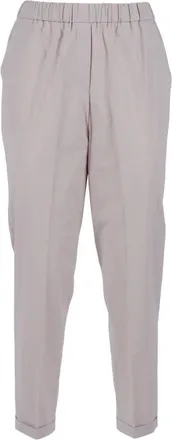 Antonelli Femme, Pantalons, Beige, Taille: 44 FR Pantalon Slim-fit Rosalba