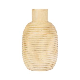 Generico Holzvasen für Blumen, Holztopf | Blumenvase aus Holz | Blumenvase aus Holz | Vase aus Holz mit Trockenblumen | Behälter für Zierpflanzen