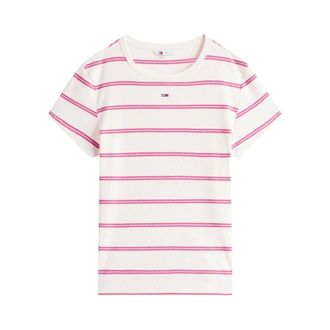 Tommy Jeans Damen, Oberteile, Wei&szlig;, MGr&ouml;&szlig;e