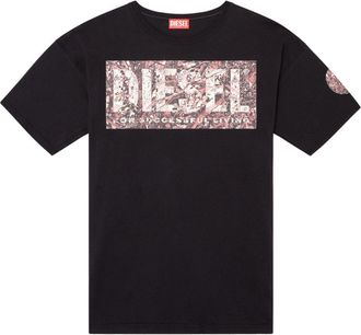 Diesel t-shirt T-Adjust-R22 - Noir