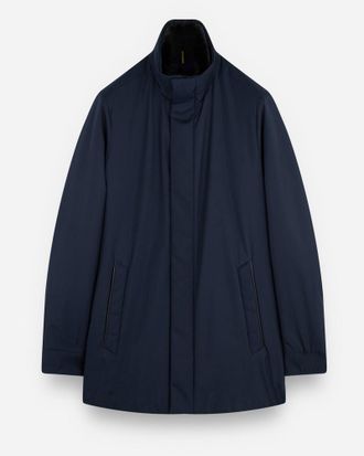 Paul & Shark Übergangsjacke mit PrimaLoft-Wattierung und Fake-Fur-Kragen in