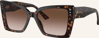 Jimmy Choo London Sonnenbrille jc5001b Mit Schmucksteinen braun