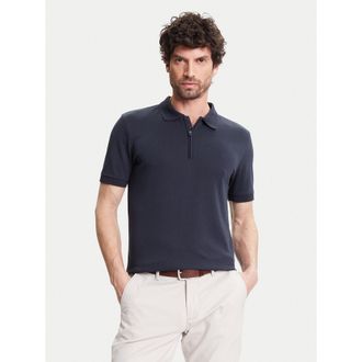 Pierre Cardin Poloshirt C5 21455.2119 Dunkelblau Regular Fit