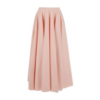 Givenchy Langer- ausgestellter Rock - - Skirts - Damen - Rosa - S
