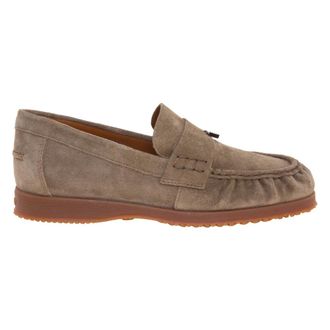 Hogan Femme, Chaussures, Gris, Taille: 37 EU Mocassin Traditionnel
