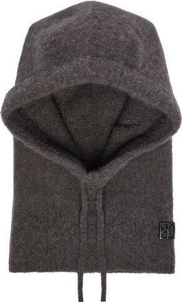 Calvin Klein Kapuzenm&uuml;tze Emblem Brushed LV04D8068G Grau