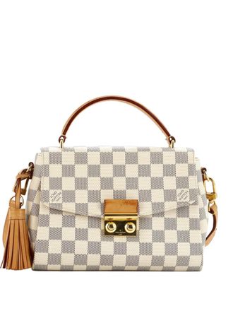 Louis Vuitton Croisette Handbag Damier crossbody bag - Wei&szlig;