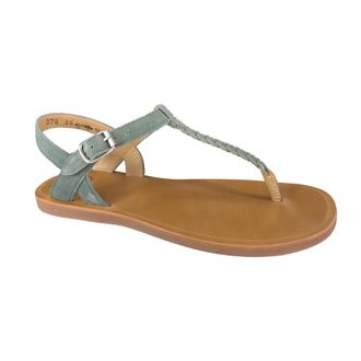 Pom dApi Stilvolle Flache Sandalen f&uuml;r den Sommer - - Shoes - Damen - Gr&uuml;n - 35 EU