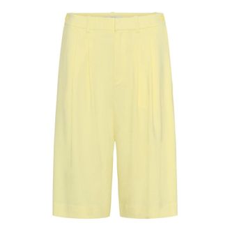 Gestuz Long shorts - Femme - Shorts - Jaune - Taille: 36 FR