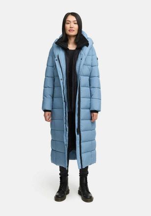 Marikoo Winterjacke Pakoraa extra langer Winter Mantel mit abnehmbaren Innenteil