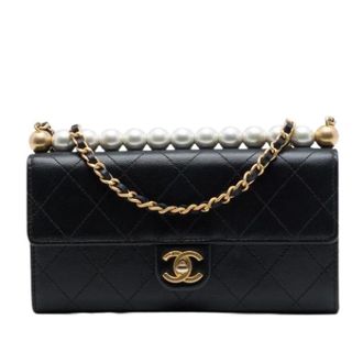 Chanel Pre-owned Gesteppte Mini Umh&auml;ngetasche - - Pre-owned - Damen - Schwarzk - ONE SIZE