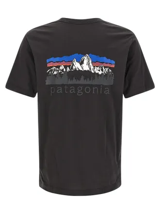 Patagonia Fitz Roy T-Shirt - Black