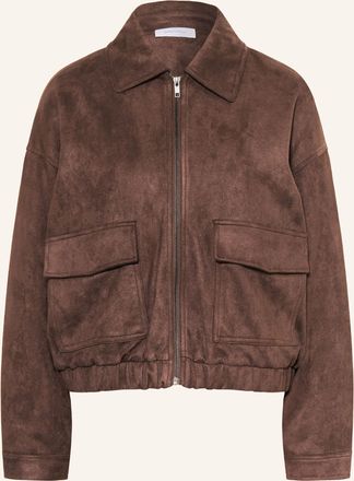 Darling Harbour Darling Harbour Jacke In Lederoptik braun